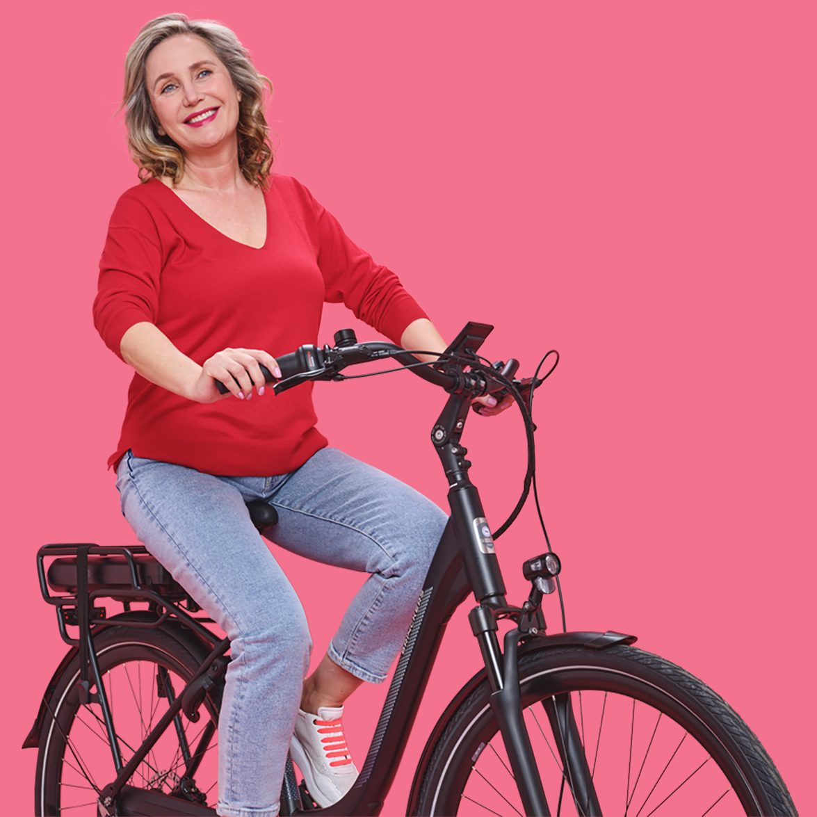 Rijk-gedetailleerde stadsfiets